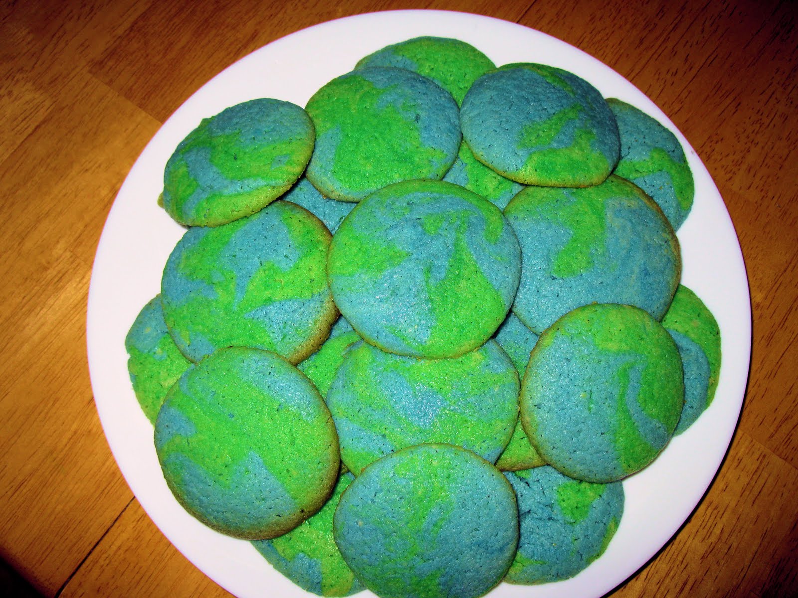 ...and chaos ensued: Earth Day Cookies