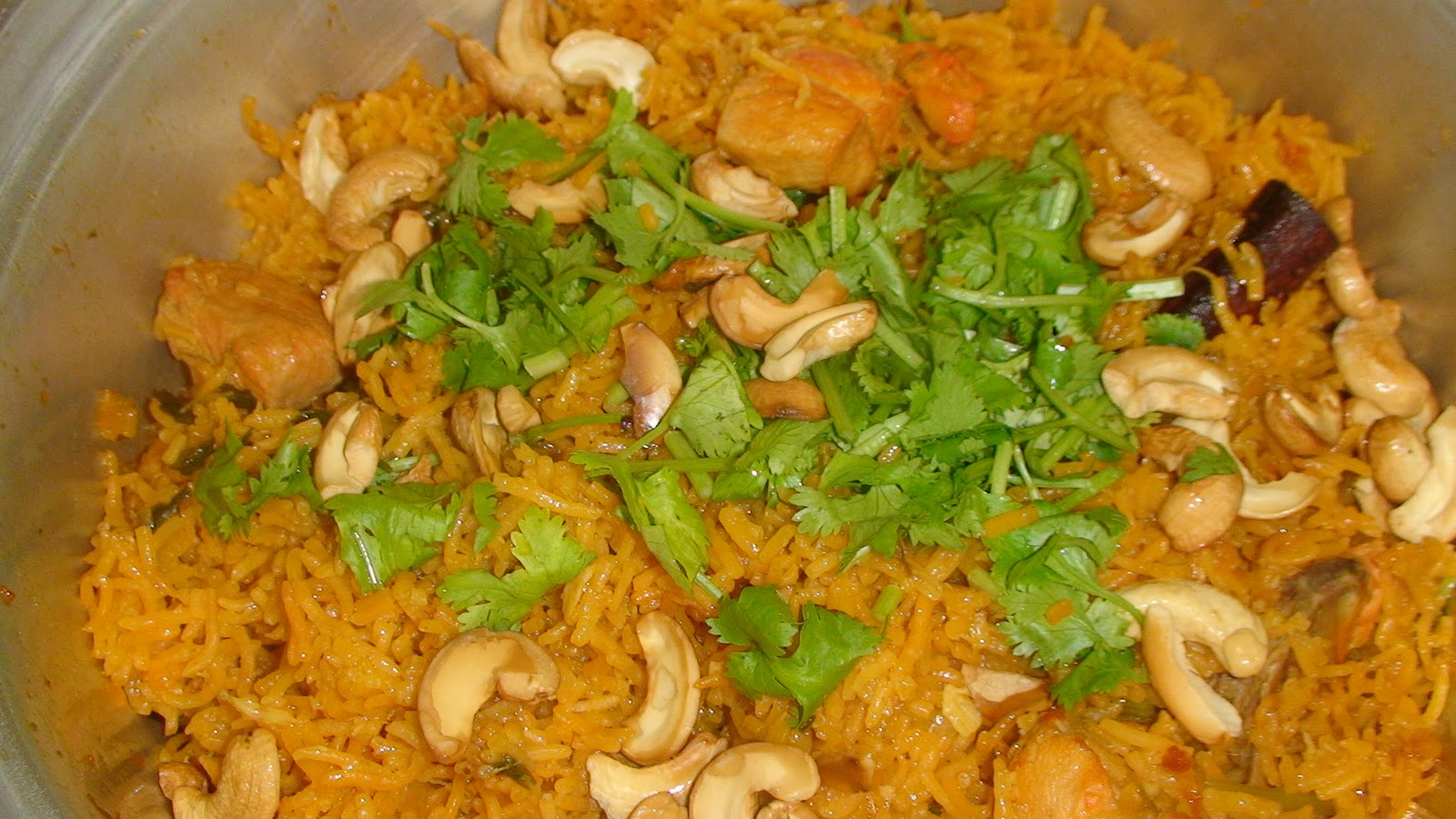 Home Goddess: Chicken Briani My Style