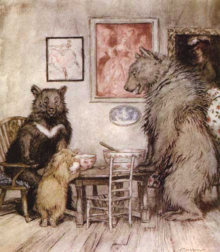 The Swallow and the Sparrow: Featured Illustrator: Arthur Rackham
