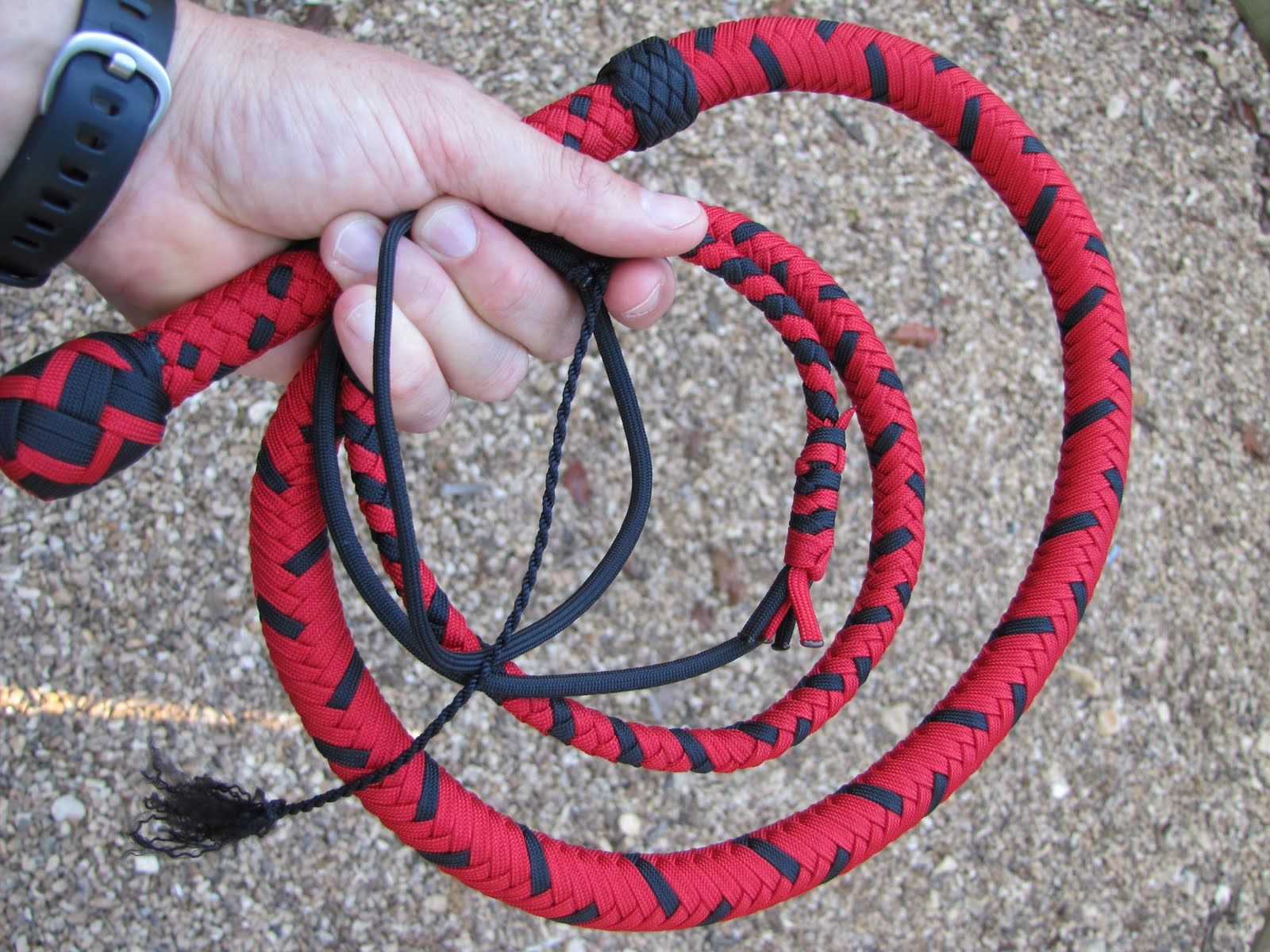Happy Cracking: Ryan's Nylon Whip Blog: Bullwhip up for Auction