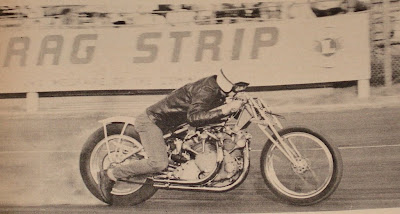 Nostalgia on Wheels: Clem Johnson's "Barn Job" Vincent Drag Bike