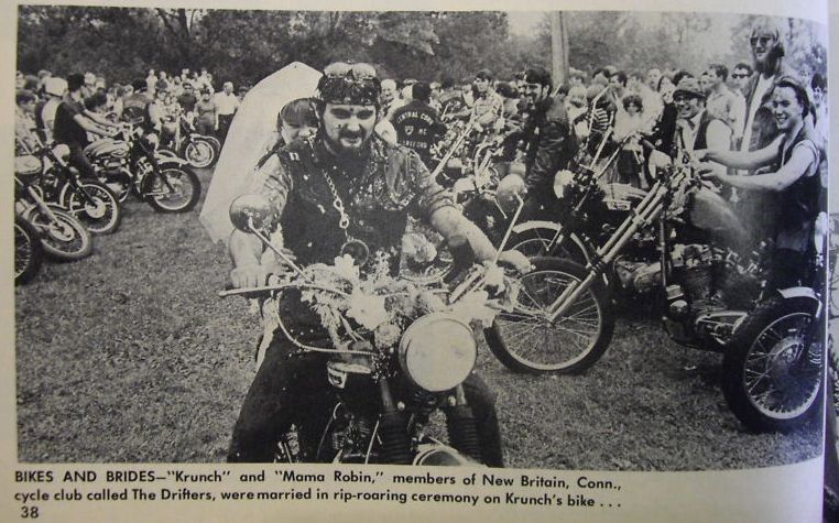Nostalgia on Wheels: Late 60's / Early 70's Stag Magazine Biker Images