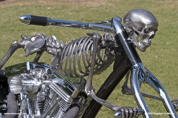 Sweet Skulls: For Those With a Taste For Terror!: Skull Bike