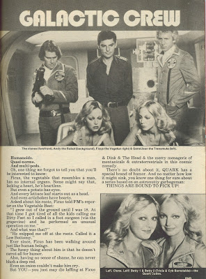 Fantastic Flashbacks: 1978 Quark TV show articles