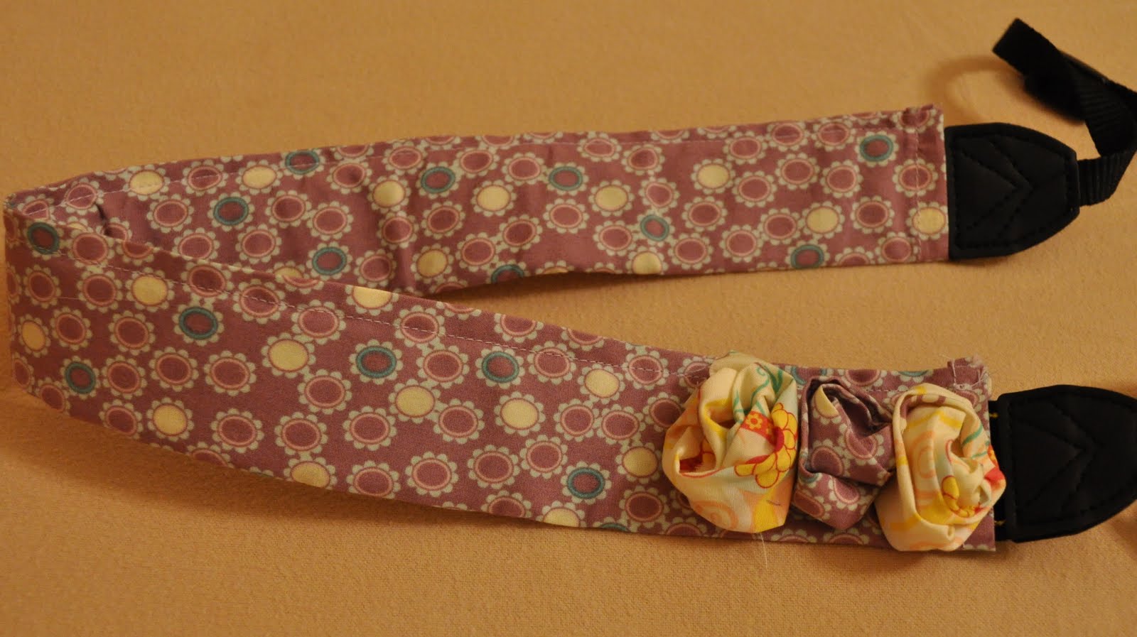 Twin Inspiration: Fabric Camera Strap Tutorial