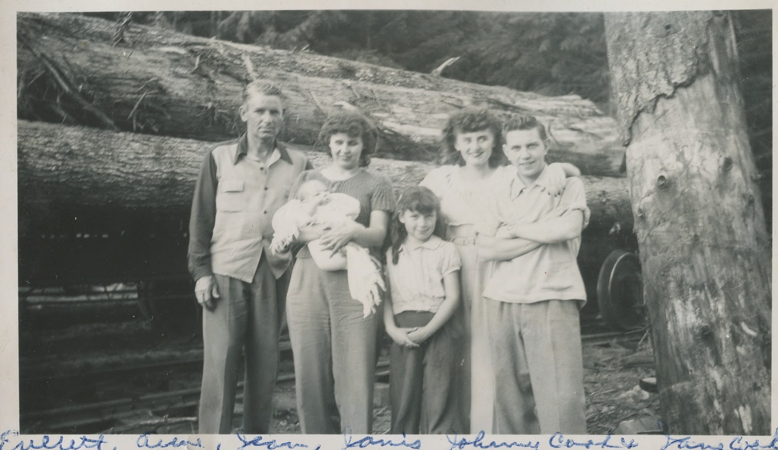 My Tangled Vine: Sepia Sunday: Proctor Logging Camp in Washington State ...