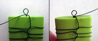 Wire Wrapped Jewelry and More: DIY: Wrapped Rectangular Pendant