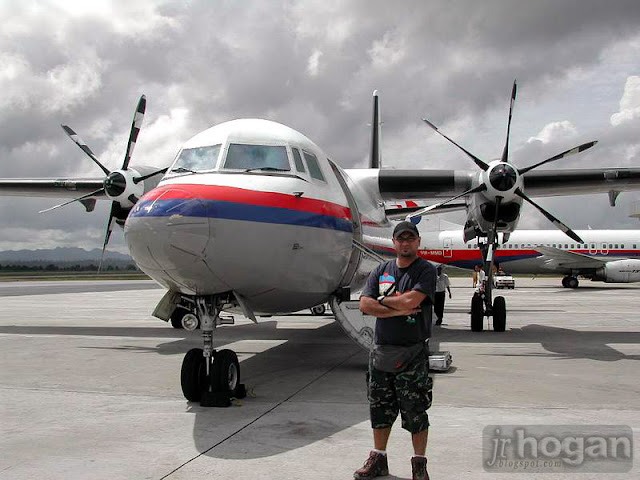 Mulu Airport Sarawak - Flying MASWings Fokker 50 - Malaysia Asia