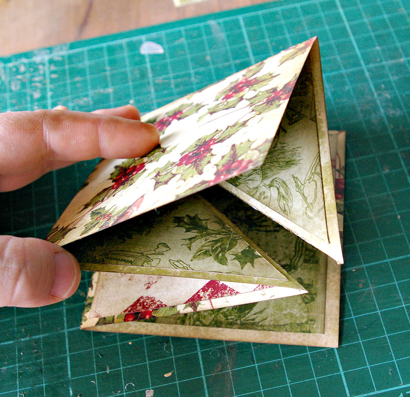 The BoBunny Blog: Christmas Card tutorial