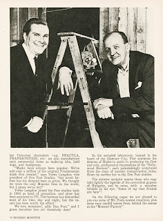 Don Post Studios Article - Modern Monster April 1966 | Blood Curdling ...