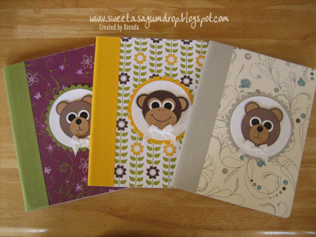 sweet as a gumdrop...: Punch Art Composition Books...