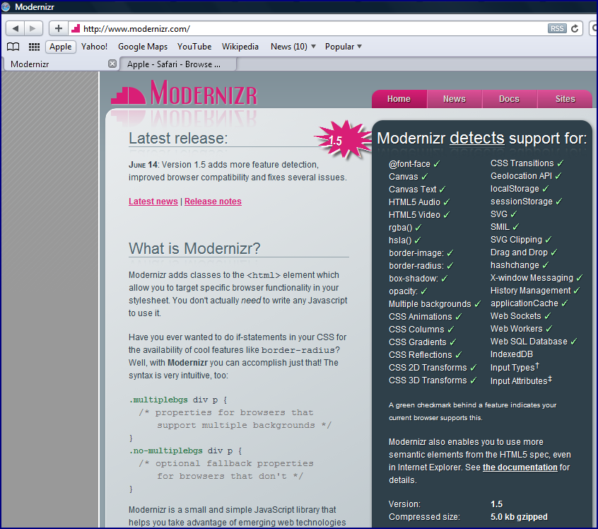 Modernizr: A Handy HTML5 Tool | InfoWorld