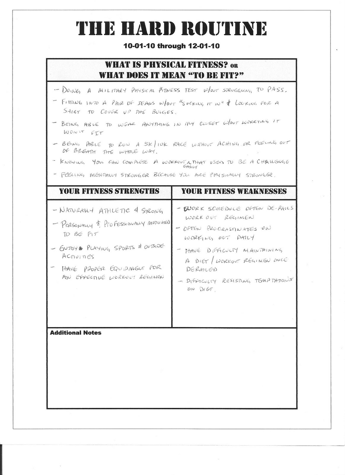 Trinity Training Group: The Hard Routine 2010 - WEEK FOUR starting