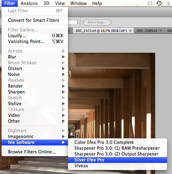 Fotografía NIK Software Silver Efex Pro | Software para MAC