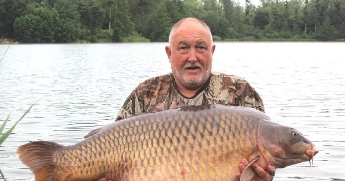 New world record common carp 88lb 2oz at Les Teillatts in France
