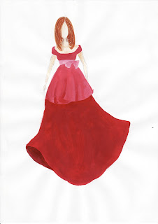 Fashion: kreslené modní návrhy