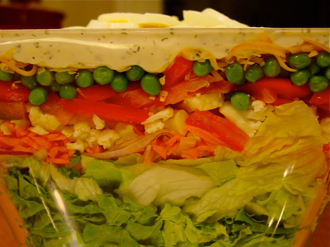 Part II: Bless Us O Lord: Old-Fashioned Layered Salad