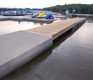 Springfield Photos: Wood docks at Lake Springfield Marina