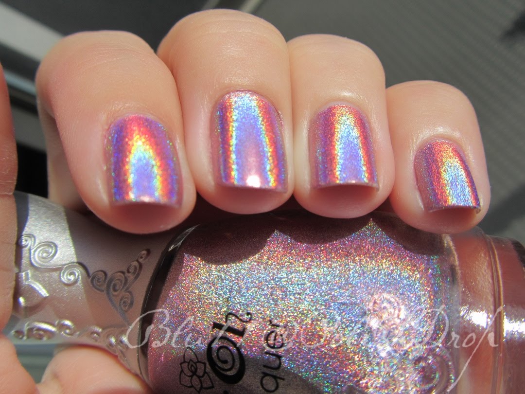 Nfu Oh - 63 - Pink Mauve Holo Holographic Nail Polish | eBay