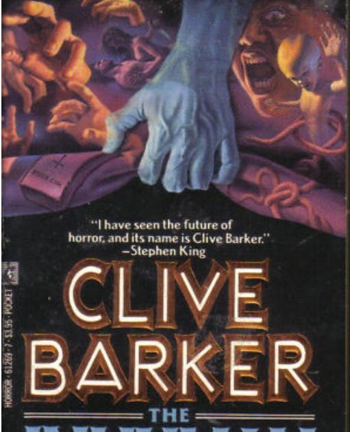 Too Much Horror Fiction: Books of Blood, Vol. 4 by Clive Barker (1985 ...