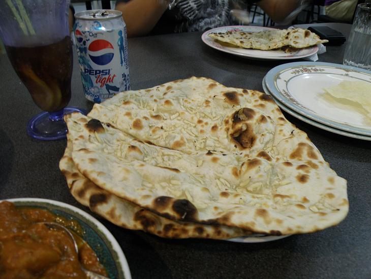 Meaning For Life: Indian Naan Bread and Crispy Paper Pappadam!