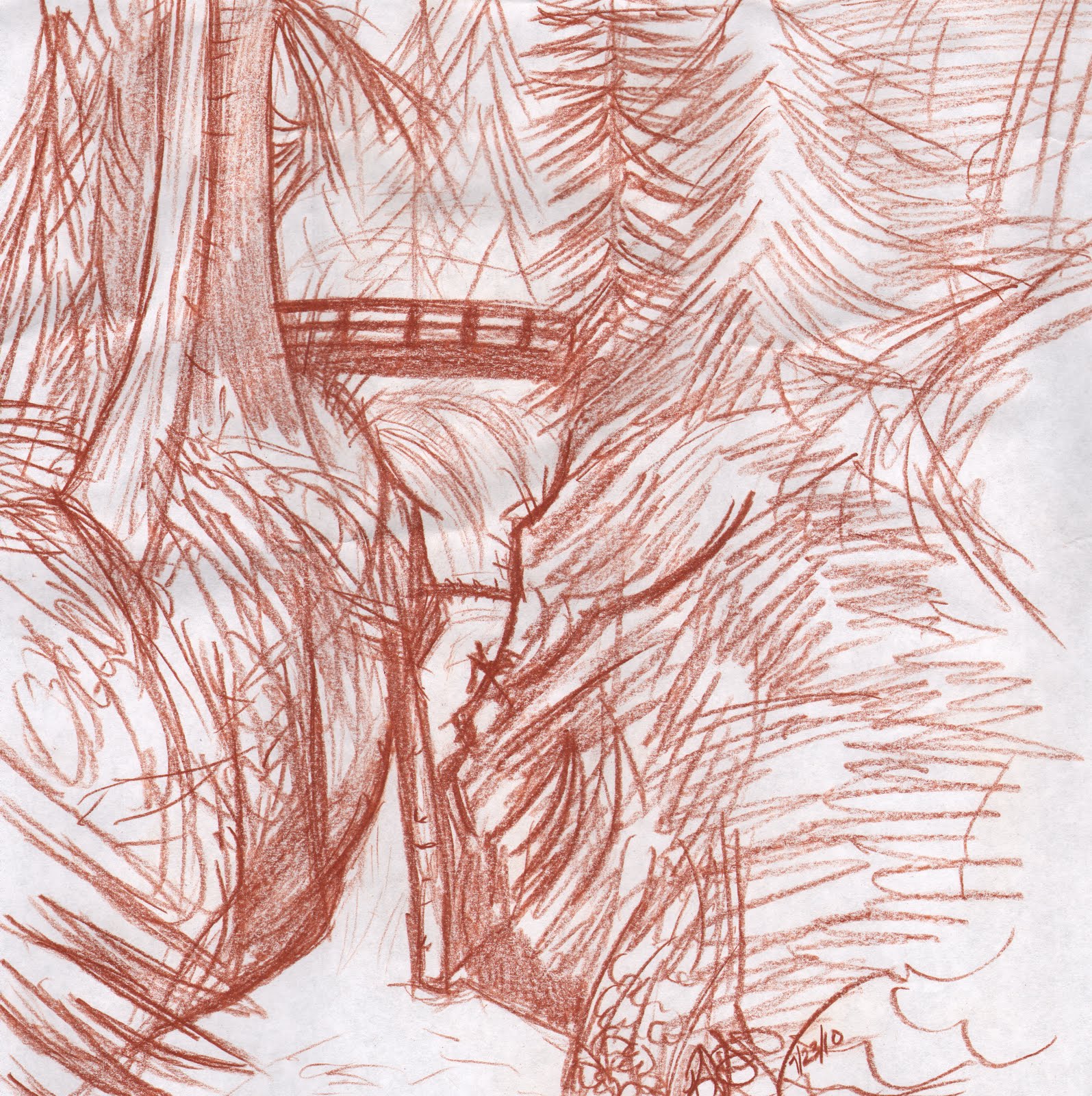 THE ART OF BRIAN JAMES FICHTNER!!!: gesture Landscape