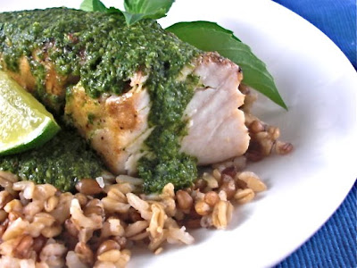 Kahakai Kitchen: Quick & Easy: Monchong with Thai "Pesto"