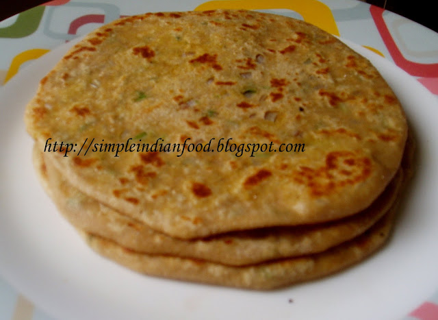 Simple Indian Food- An Easy Cooking Blog: Channa dal paratha