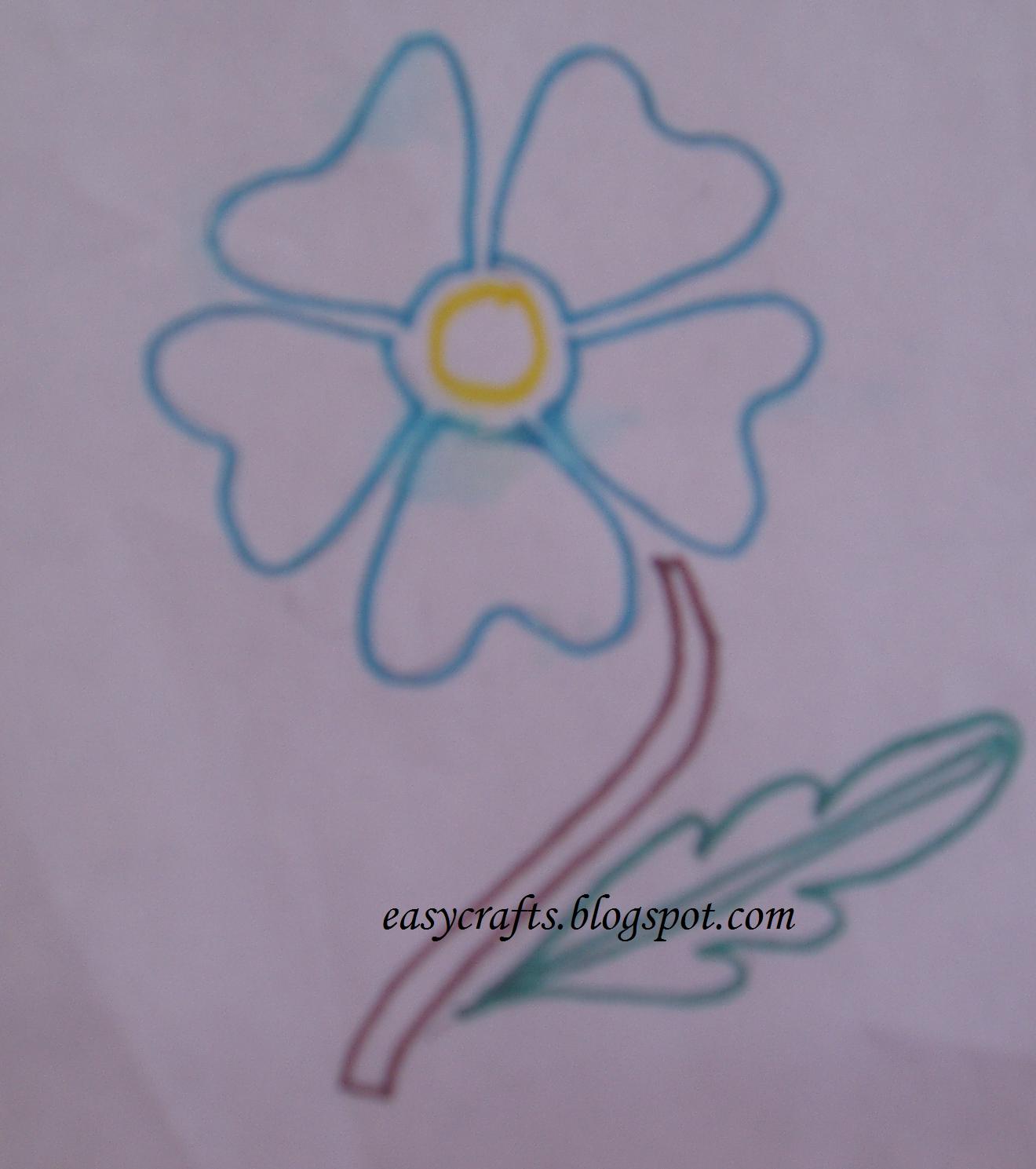 Easy Crafts - Explore your creativity: Stencil Painting
