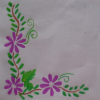 Easy Crafts - Explore your creativity: Simple stroke painting