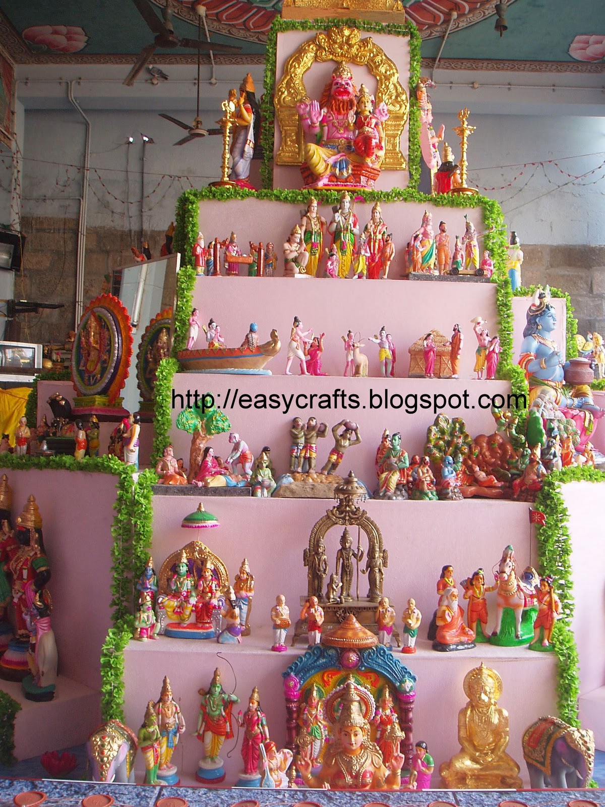 Temples of India: Ashta dikka golu at Triplicane Sri Parthasarathy ...