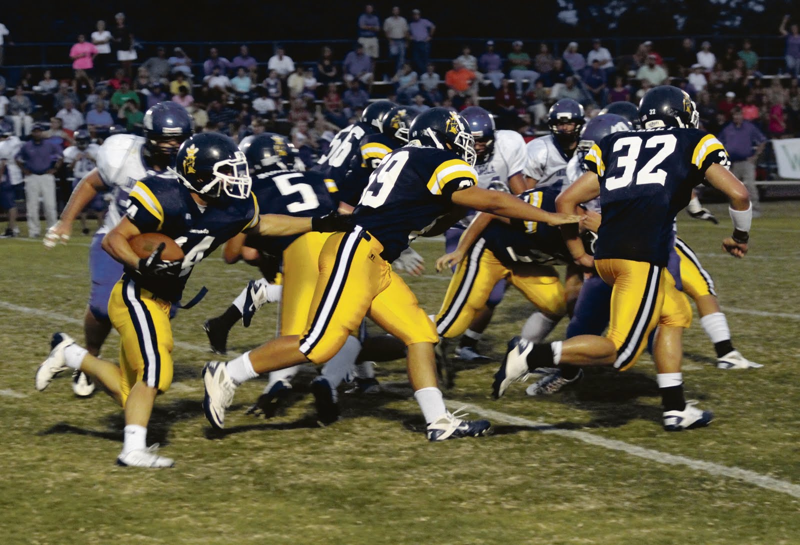 The Southern Press: Generals take charge, beat Indianola Academy 49-7