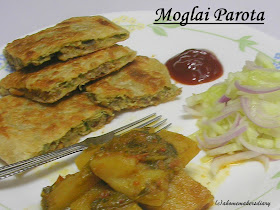 A Homemaker's Diary: Moglai Parota : The Marathon Reaches Streets of ...