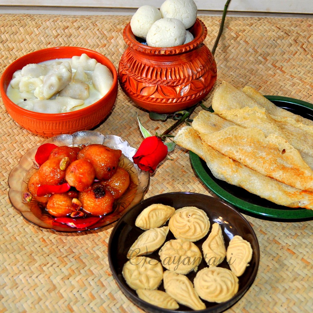 Gokul Pithe for Poush Sankranti - A Homemaker's Diary