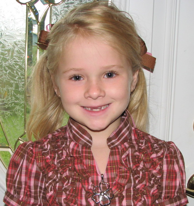 Wes and Maggie: First day of second grade 8-16-10