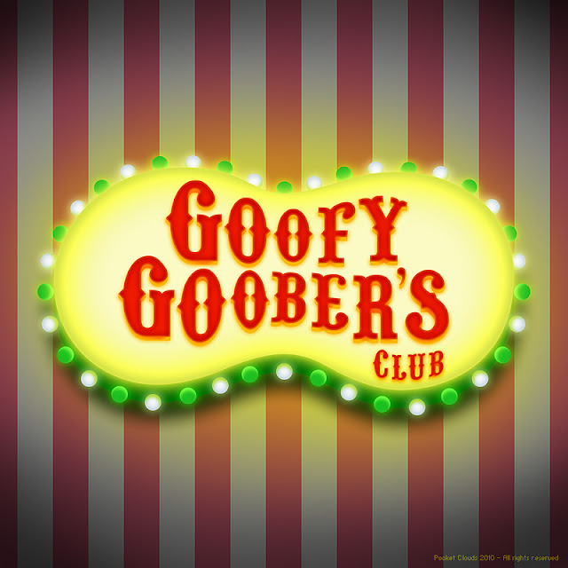 Pocket Clouds Blog: Goofy Goober's Club logo