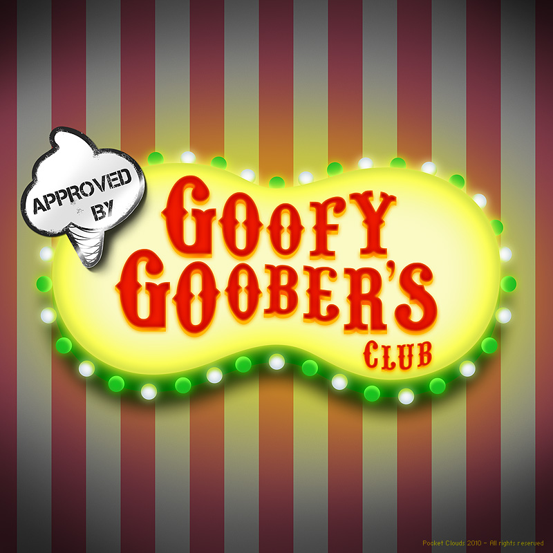 Pocket Clouds Blog: Goofy Goober's Club logo