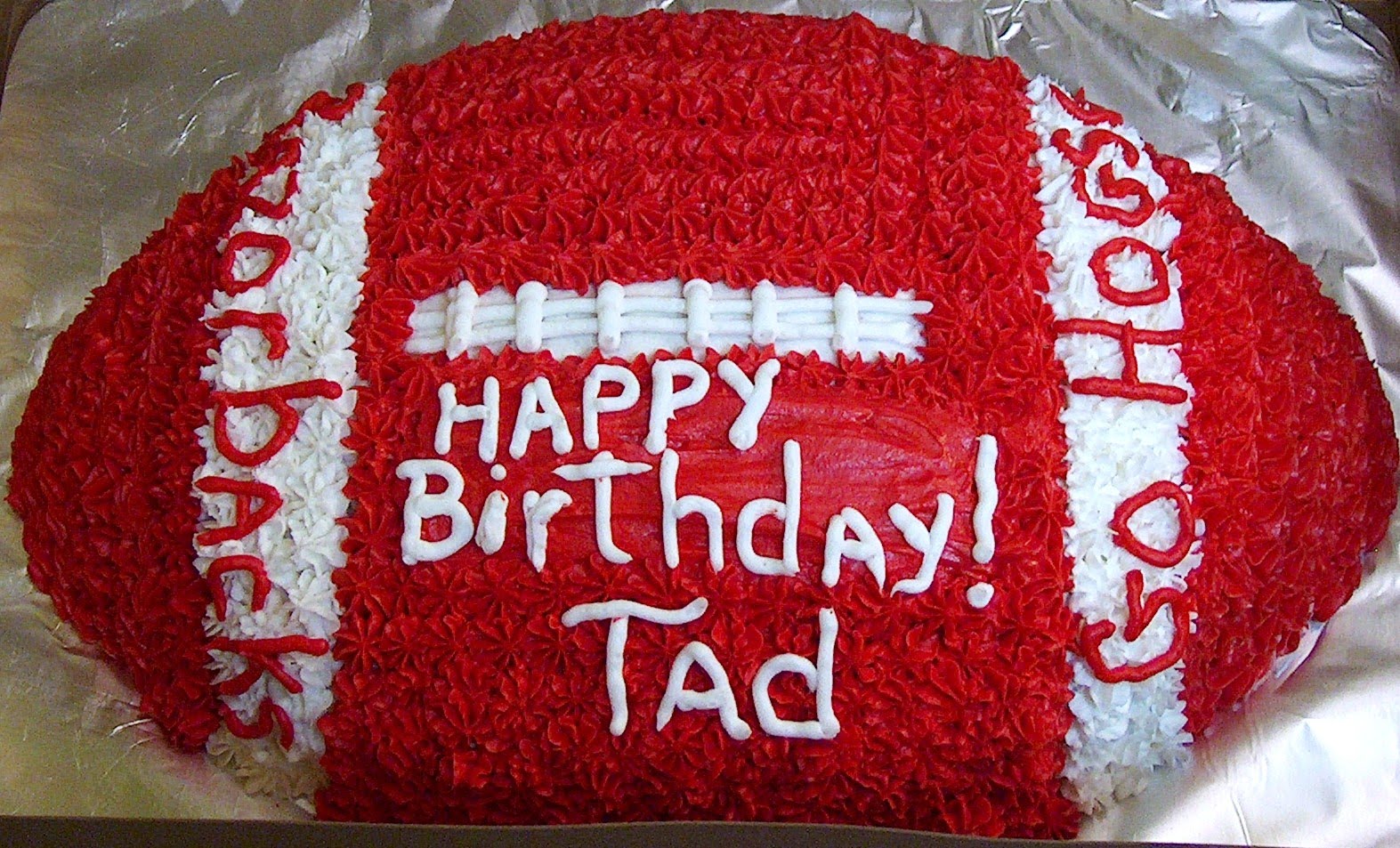 Lynn's Cakes: Arkansas Razorbacks Birthday Cake