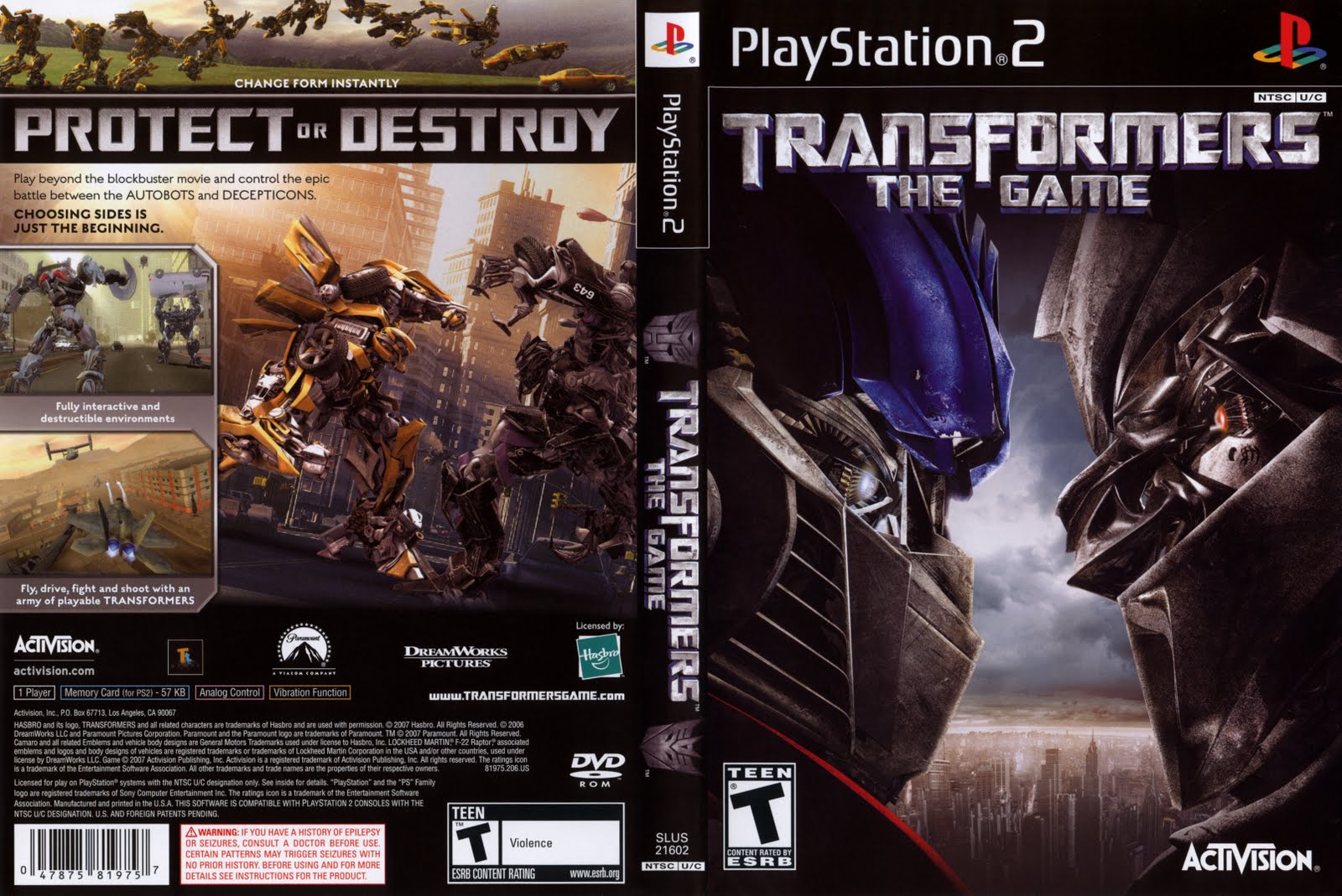KML GAMES: Transformers: The Game