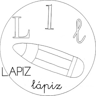 ABECEDARIO PARA COLOREAR-LETRA L : ACTIVIDADES PARA NIÑOS