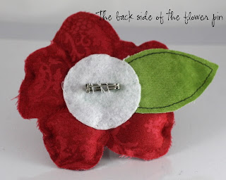 Chavez Designs: Made Some Stamped Flower Pins for Hero Arts