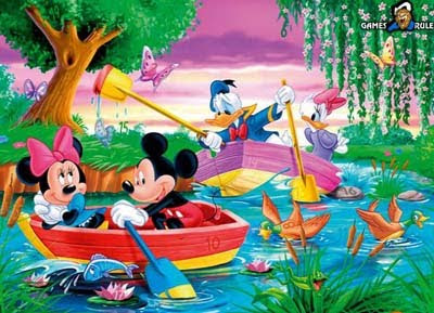 Hidden Numbers: Mickey Mouse - 1001 JUEGOS