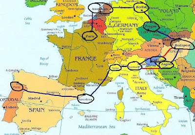 Nóvital: Inter-rail - o mapa da (quase) unanimidade