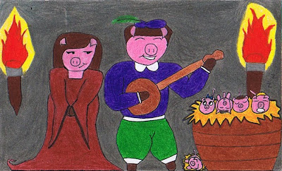 Dueling Banjo Pigs: Reagan Academy Banjo Pigs