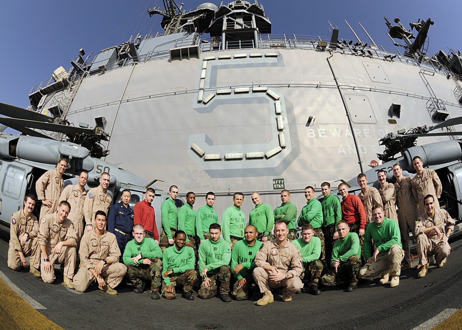 HSC-23 WILDCARDS: Deployed DET Photos