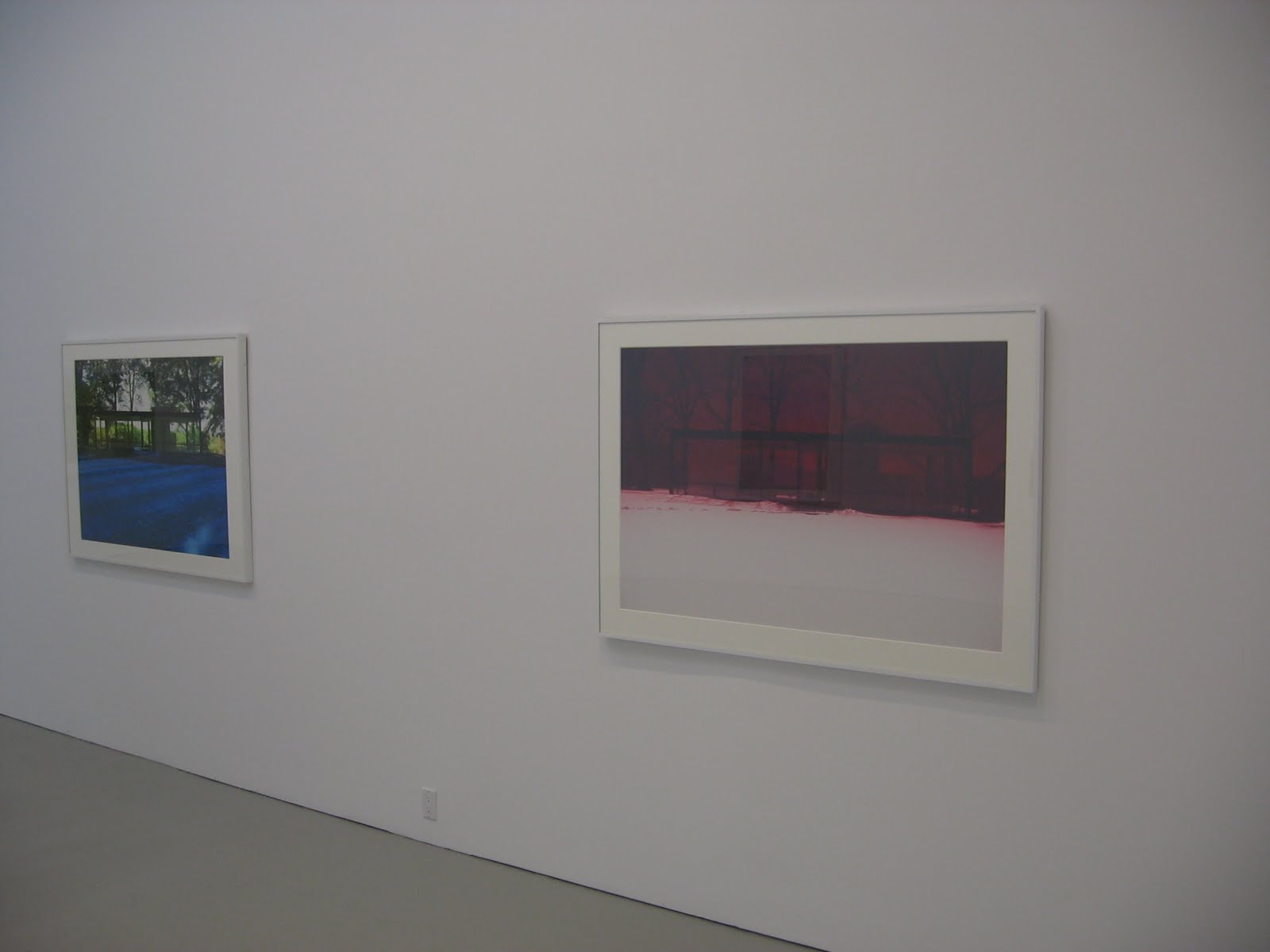 James Welling, Glass House @Zwirner | Collector Daily