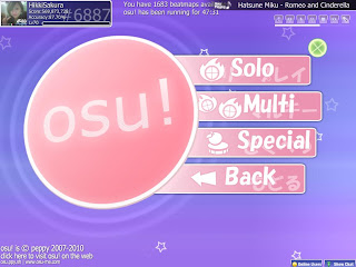 Osu! Un juego musical que pone a prueba tu coordinación.