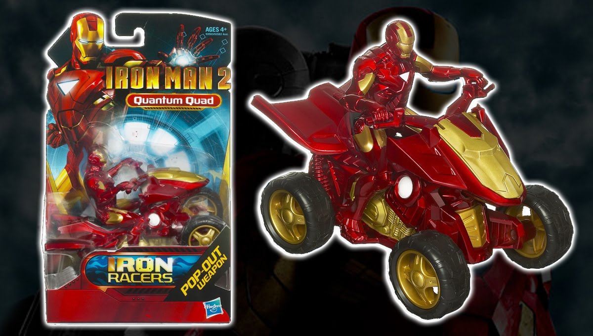 The Plastic League: IRON MAN 2: Vehículos "Iron Racers"