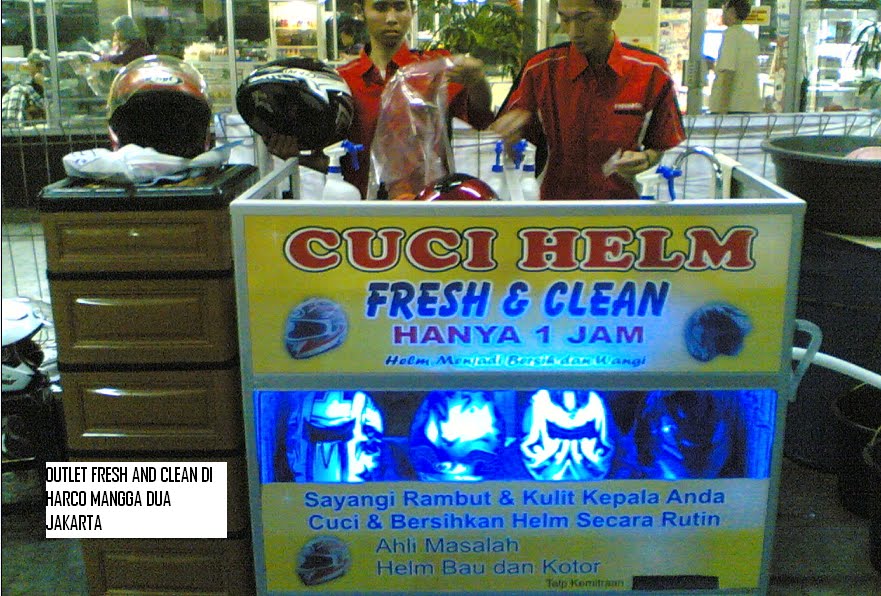 Fresh&Clean Helmet: PAKET HEMAT USAHA CUCI HELM , BERGARANSI