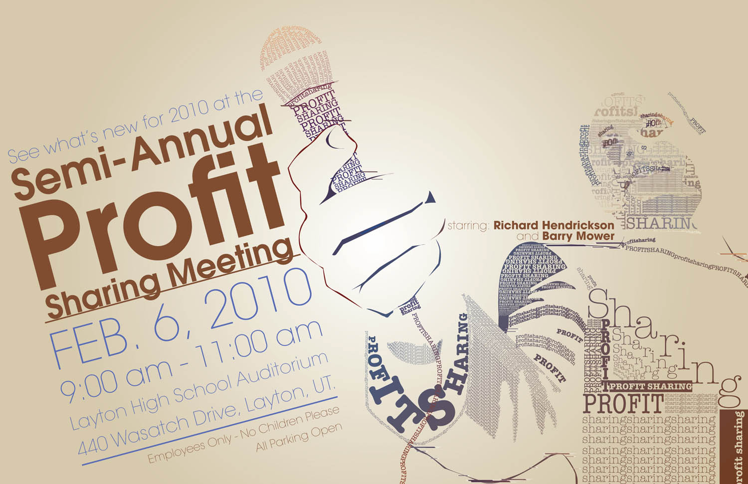 Kelsey Anne Design: Profit Sharing Poster